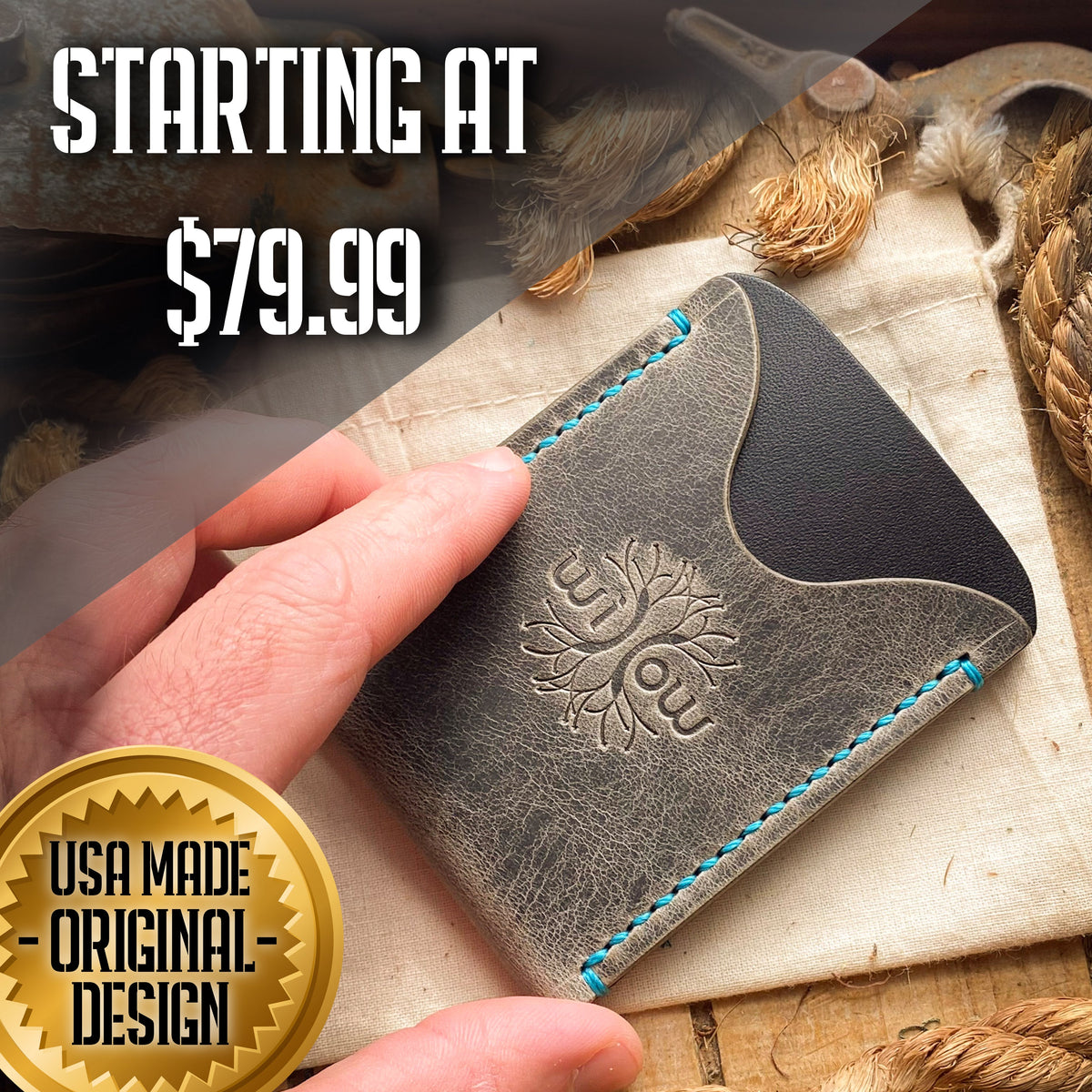 Slim Card Wallet – Willow Craft Goods