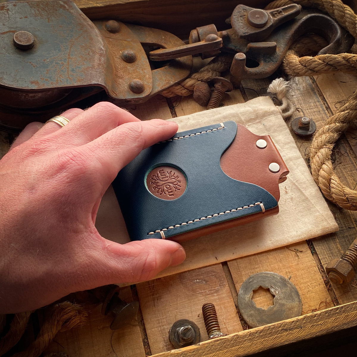 The Original Knocks Minimalist Wallet – Willow Craft Goods